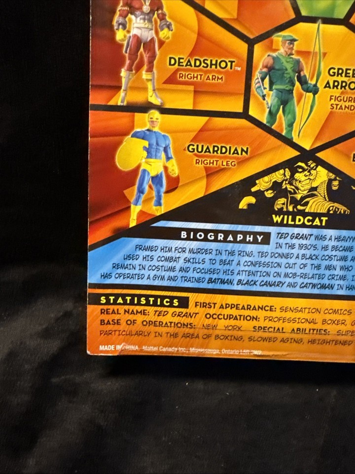 DC UNIVERSE CLASSICS - WAVE 9 - FIGURE 1 - WILDCAT | eBay