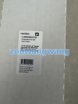 NEW Fan/Limit Control Switch of Honeywell L4064B2210 11" IN BOX #Z | eBay