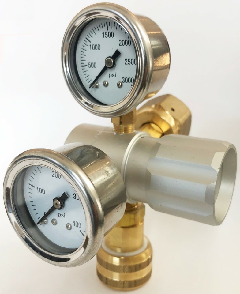 10lb Co2 Tank Regulator Valve Guard Handle Bracket Kit for Offroad Air ...