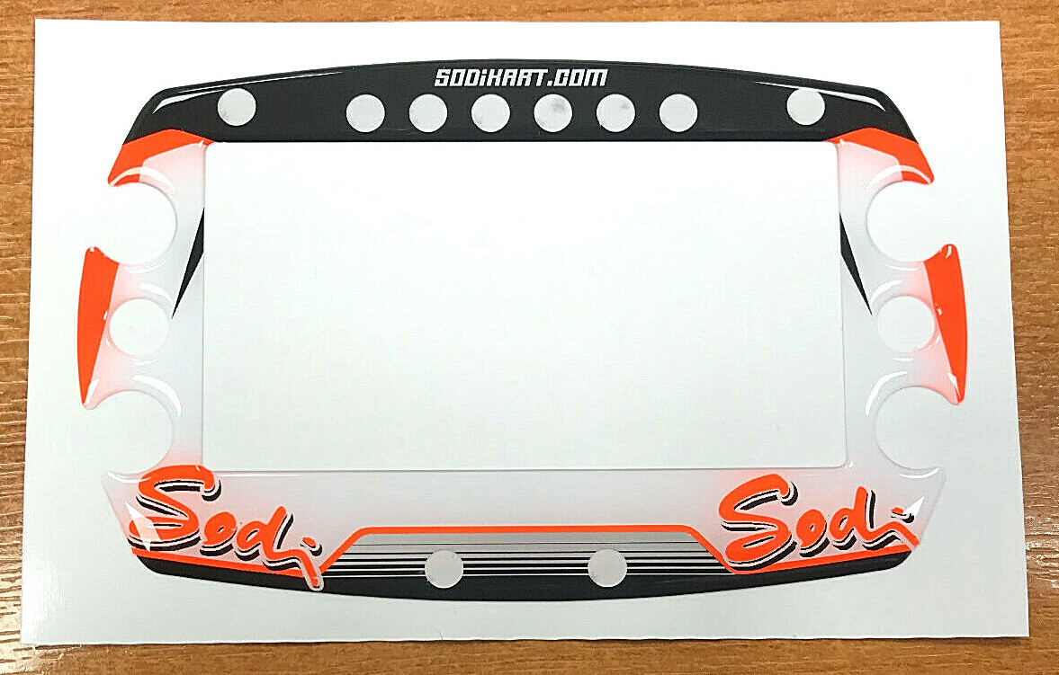 SODI STYLE GEL STICKER FOR ALFANO 6 LAP TIMER - KARTING | eBay