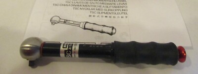 MOUNTZ TSC 762-10 Dremotec Drive 1/4" 2-10N TSN25A Torque Wrench ...