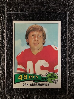 1975 Topps Football #32 Dan Abramowicz EX/MT | eBay