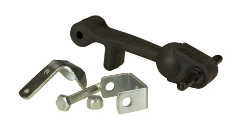 Buyers WJ206 6" Heavy Duty Rubber Hood Catch Includes Brackets And Pins ...