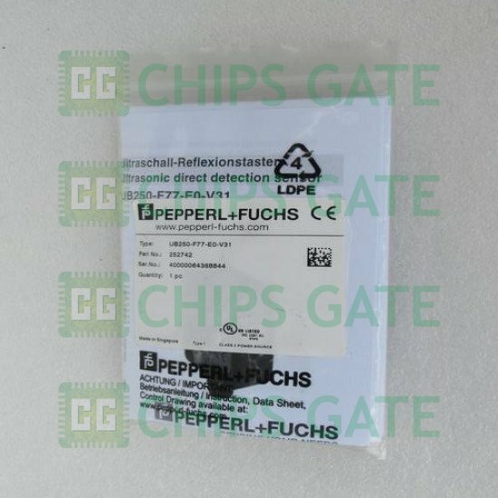 1PCS NEW P+F Ultrasonic Sensor UB250-F77-E0-V31 252742 Fast Ship | eBay