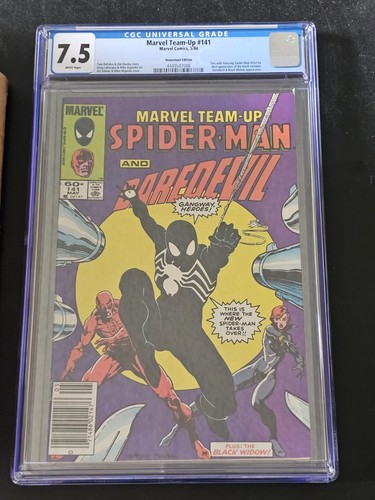 Marvel Team Up Spider-Man and Daredevil 141 - CGC 7.5 Newsstand 1984 | eBay