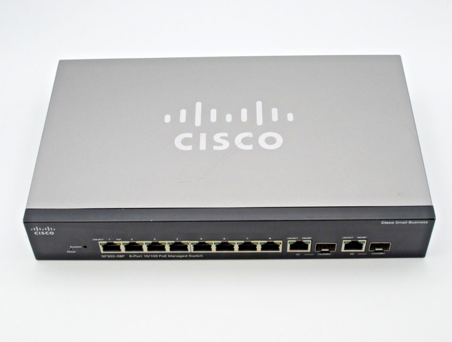 SF302-08P+ - Cisco Small Business Series 8-Ports PoE+ FE Switch | eBay