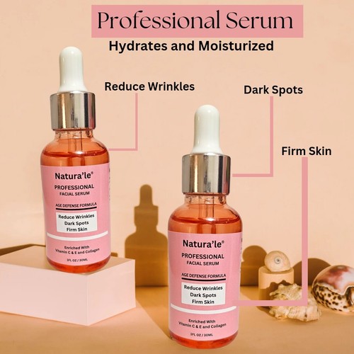Anti- Wrinkle &Aging Facial Skin Moisturise Serum w/ Vitamin C,E ...