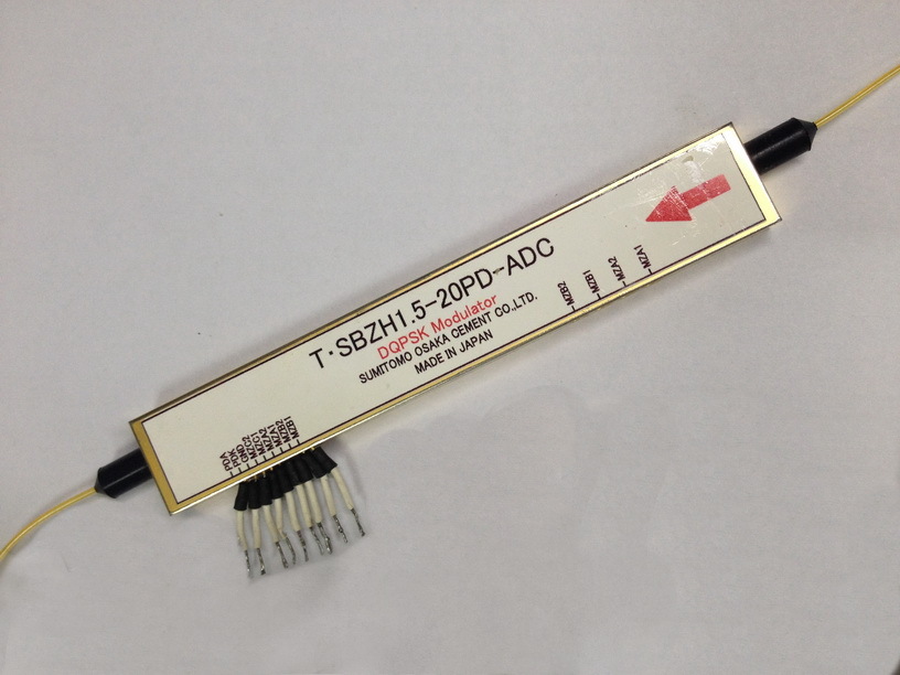Used, 40Gbps IQ/QAM Modulator, Sumitomo T.SBZH1.5-20PD-ADC, Quad Drive ...