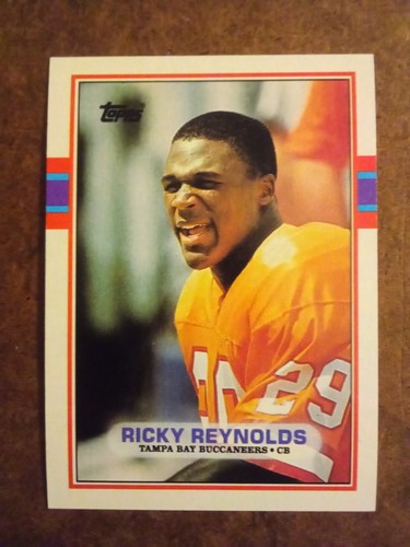 Ricky Reynolds 334 Topps 1989 NFL Football Card | eBay