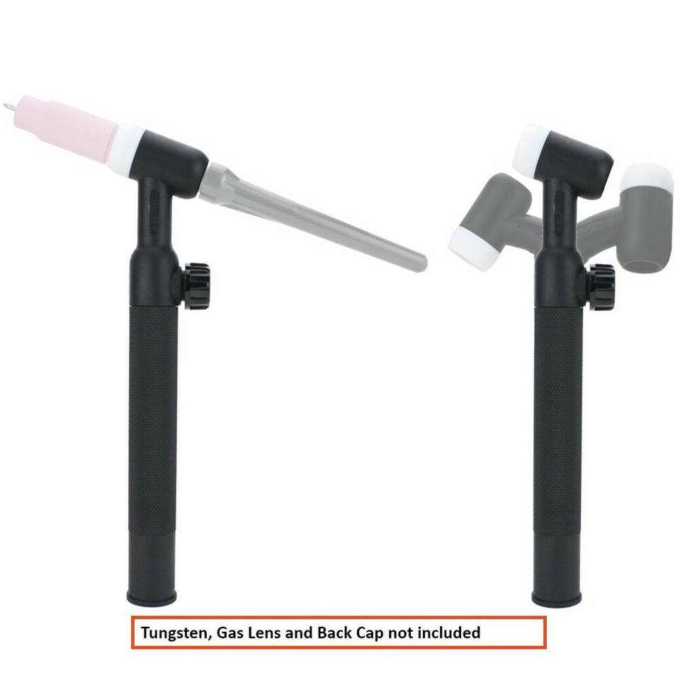 WP-17F/17FV TIG Welding Torch Flex Head Body with Gas Valve Air Cooled ...