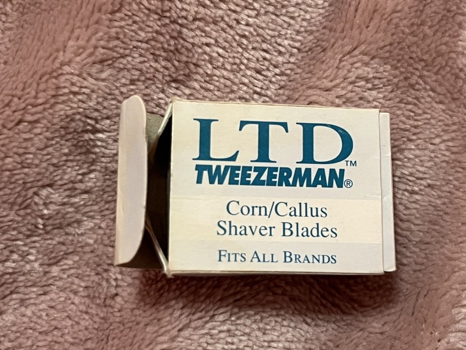 VTG Tweezerman LTD Corn/Callus Shaver Blades - 14 Total - Box of 10 ...