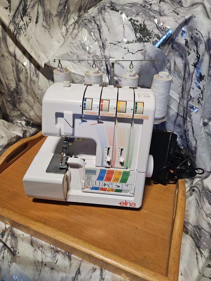 Elna 644 Overlock Serger Sewing Machine power supply As Is | eBay