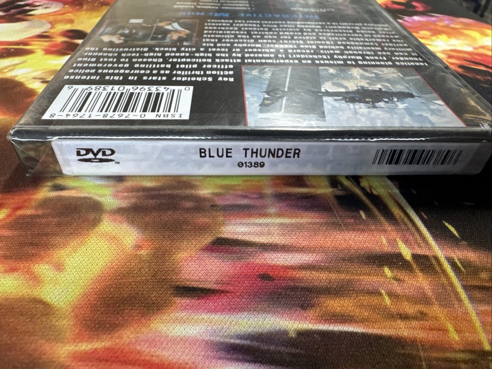 Blue Thunder (DVD, 1999, Made In 1982, Roy Scheider, Malcolm McDowell ...