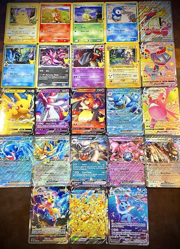 Huge LOT (23) Jumbo Pokémon Card Binder Promo Mid Era Vintage ...