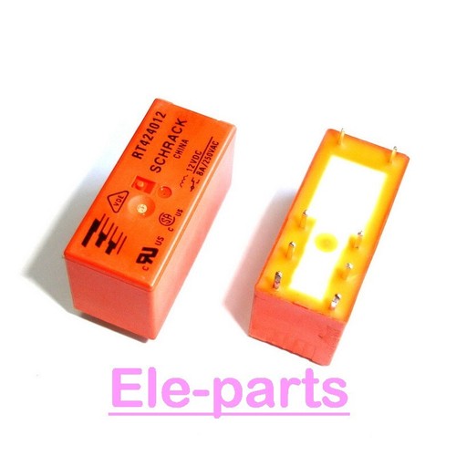 2 STCK. RT424012 DIP-8 RTE424012 12 VDC 8A Power PCB Relais | eBay