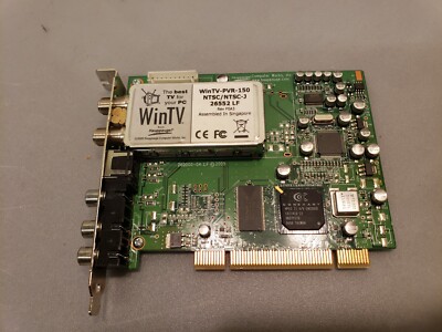 Hauppauge WinTV-PVR-150 HDTV PCI Tuner Capture Card- NTSC-NTSC-J | eBay