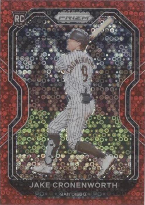 2021 Panini Prizm - Tier III Jake Cronenworth #235 Red Donut Circle ...