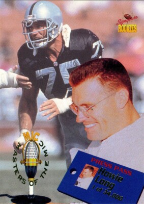 MASTERS-of-the-MIC Howie Long INSERT RAIDERS Villanova HOF | eBay