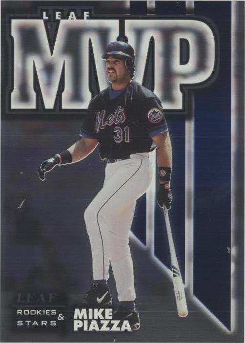 1998 Leaf Rookies & Stars - Mvp Mike Piazza #15 /5000 for sale online ...