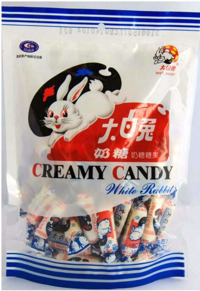 White Rabbit Chinese Milk Creamy Candy Sweets 180g for sale online | eBay