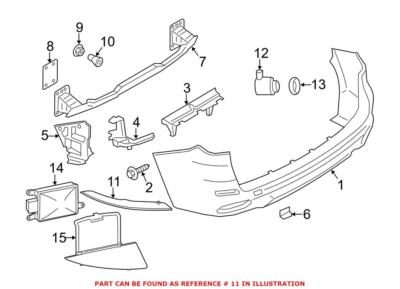 Genuine OEM Reflector Panel for BMW 63147847592 | eBay