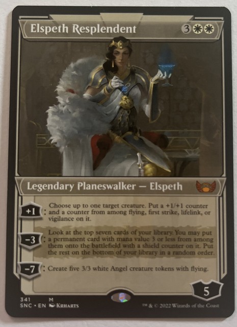 MTG Elspeth Resplendent Streets of New Capenna 341 Regular Mythic for ...