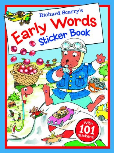 Richard Scarry's Early Words Sticker Book (Richard Scarry's Sticker and ...