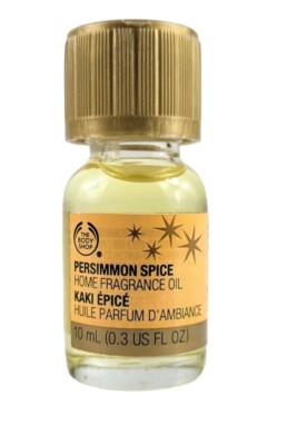 The Body Shop PERSIMMON SPICE Home Fragrance Oil .3 Fl Oz NEW RARE HTF ...