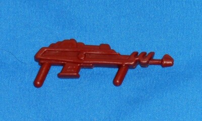 vintage heman He-Man MOTU MAN-E-FACES MAROON RIFLE GUN weapon part | eBay