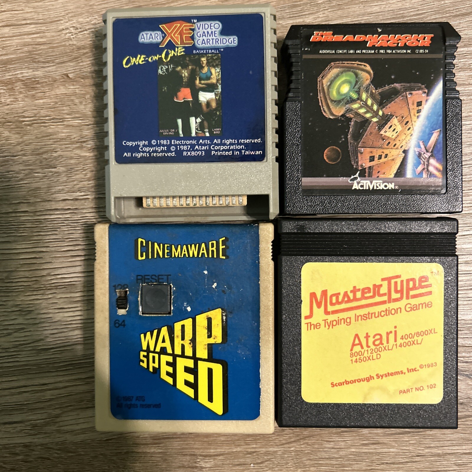 vintage Atari Activision Commodore 64 game cartridges | eBay