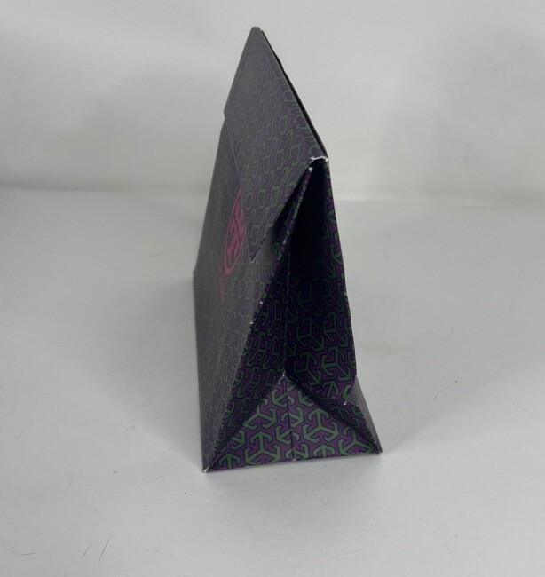 Tory Burch Small Triangle Gift Bag Purple T Tory 8" x 6.5" x 3.5" New ...