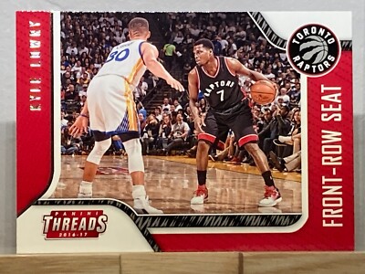 2016-17 Panini Threads Front-Row Seat #18 Kyle Lowry Raptors 1329 | eBay