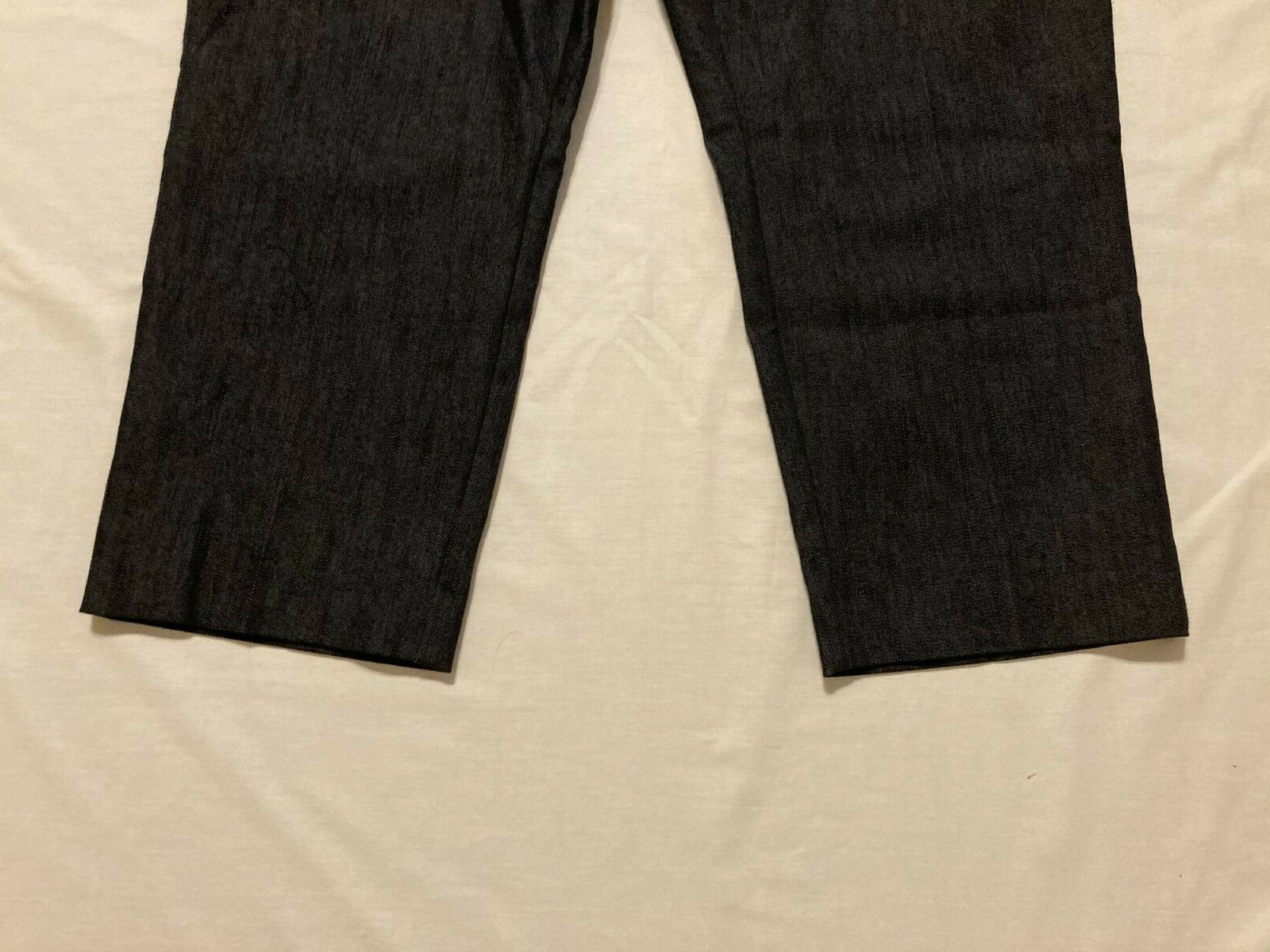 New Worthington Modern Fit Light Weight Black denim capri pants Women's ...