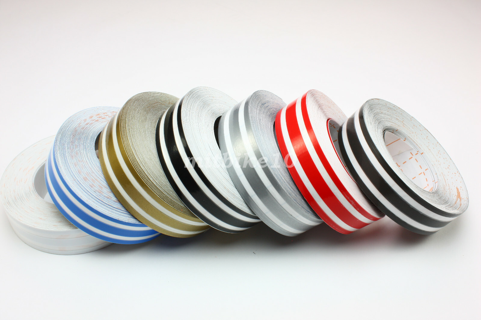 18mm (3/4") of Car & Motor Triple Pin stripe Striping tape Decals ...