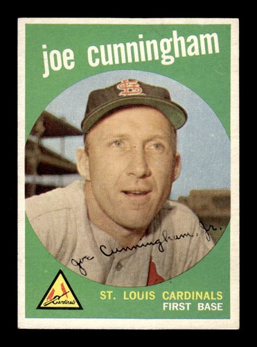 1959 Topps Baseball #285 Joe Cunningham St. Louis Cardinals | eBay