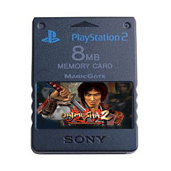 Onimusha 2 Samurai's Destiny PS2 Official Memory Card 100% Unlocked ...