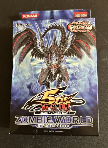 2008 Yugioh 5Ds Zombie World Structure Deck English 1st Edition New ...