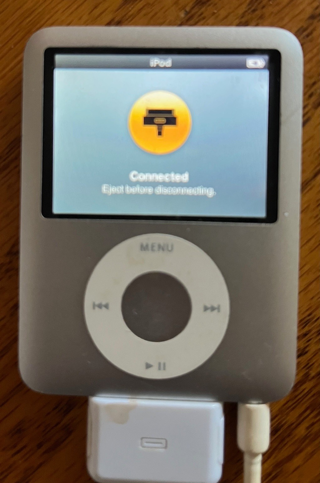 Apple iPod Nano 4GB Silver w/Accessories, Model A1236, Working, Needs ...