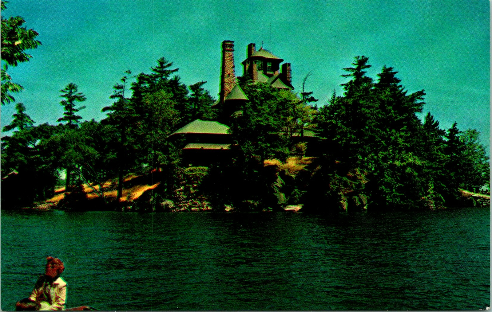Pullman's Castle Rest Thousand Islands NY Postcard unused 1950s | eBay