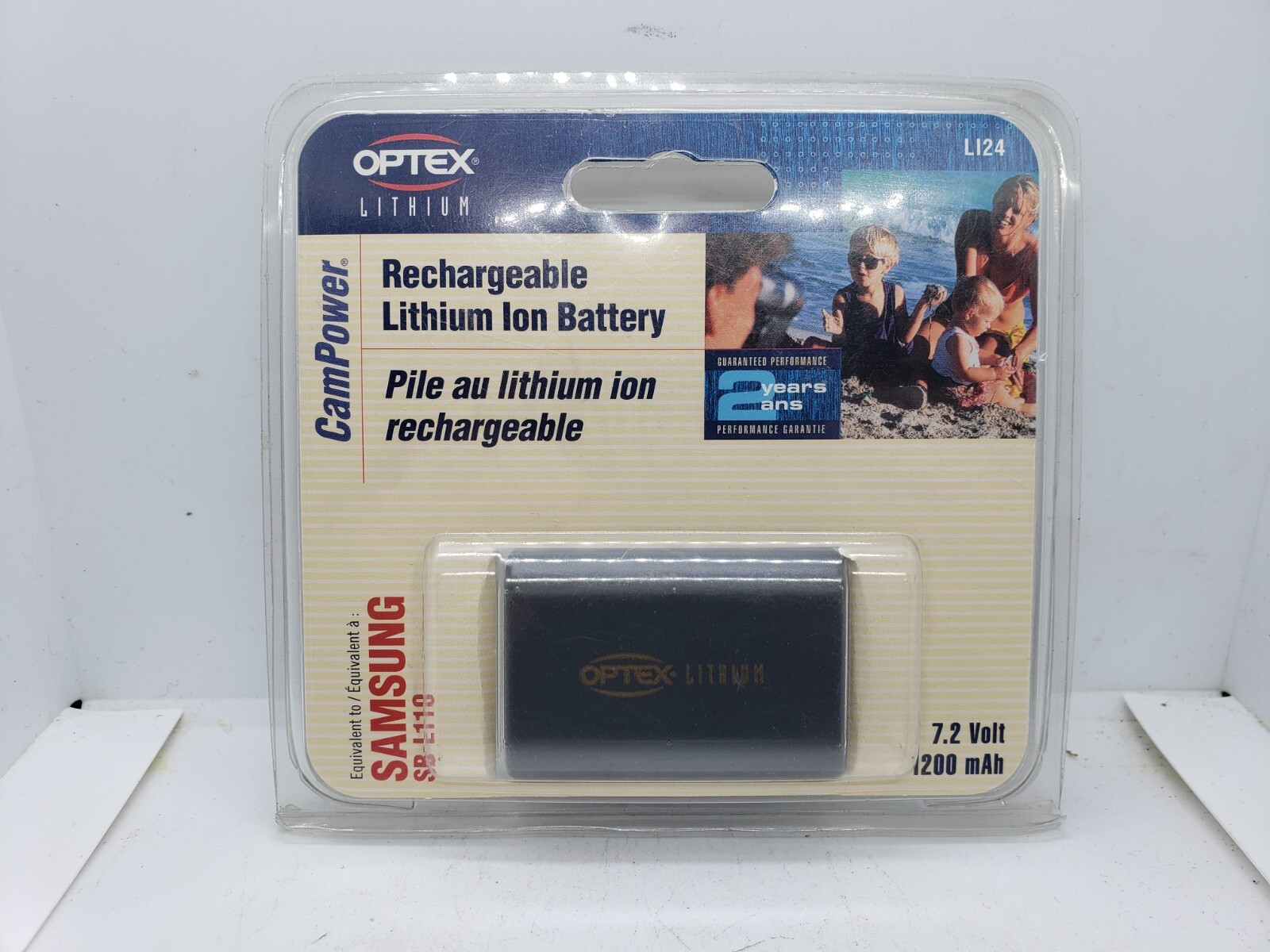 OPTEX LI24 RECHARGABLE ION BATTERY 7.2 VAC NIB | eBay