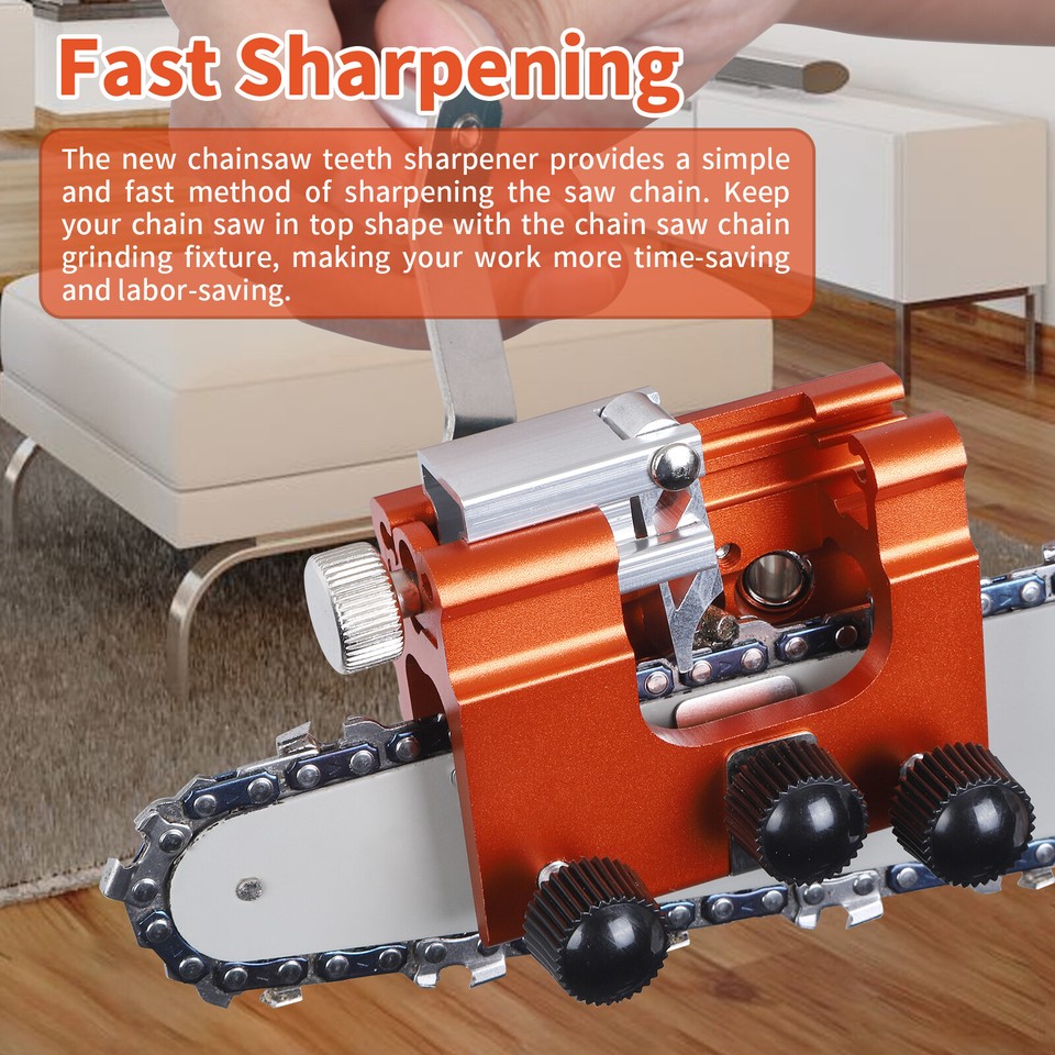 Chainsaw Sharpener Jigs Sharpening Tool Kit for 6-20in Chain Saw ...