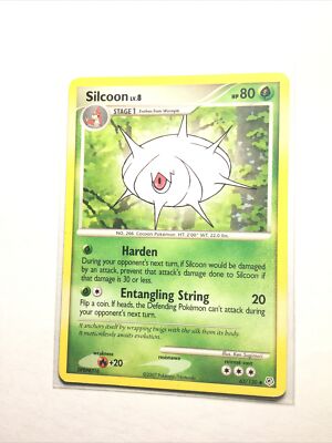 SILCOON - 63/130 - Diamond And Pearl - Pokemon Card - LP | eBay