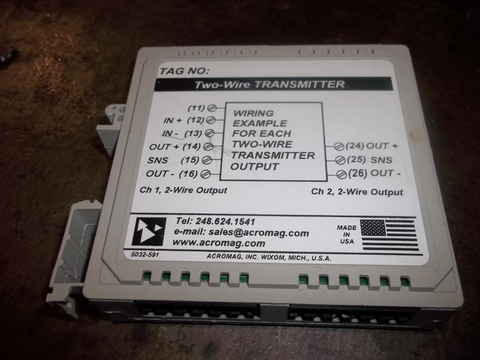 ACROMAG 653T-0600 TWO-WIRE TRANSMITTER (106) | eBay