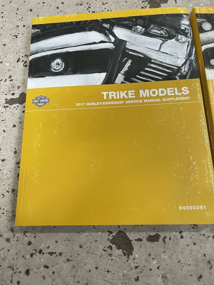 2017 Harley Davidson TRIKE TRI GLIDE Parts Catalog & Service Manual ...