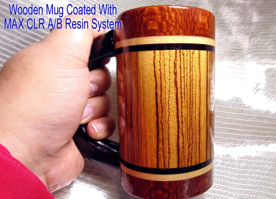 CLEAR EPOXY FOOD SAFE WOOD COATING 4 DIRECT FOOD CONTACT, MAX CLR FDA ...