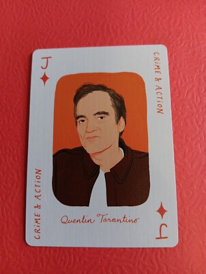 Quentin Tarantino Playing Card Jack Of Diamonds Crime & Action | eBay