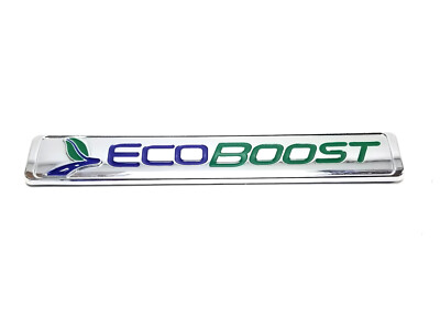 Chrome Ecoboost Door Tailgate Trunk Emblem Badge ABS 5-5/8in | eBay