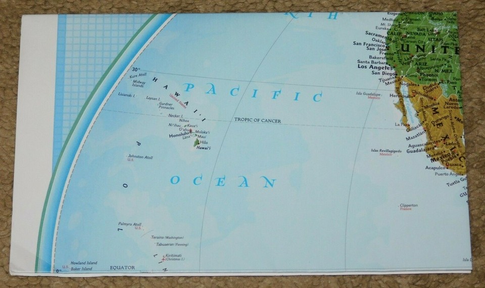 2005 NATIONAL GEOGRAPHIC - WORLD MAP (New) | eBay