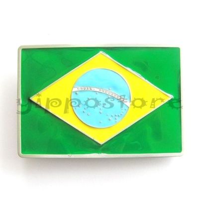 Brazil Flag Metal Fashion Belt Buckle | eBay