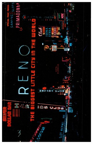 1957 Reno Nevada Night Lights Neon Signs Casinos Linen Vintage Postcard ...